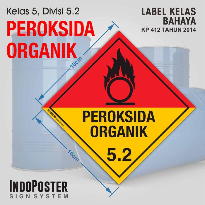 Jual Stiker IATA label kelas material bahaya dangerous goods ...