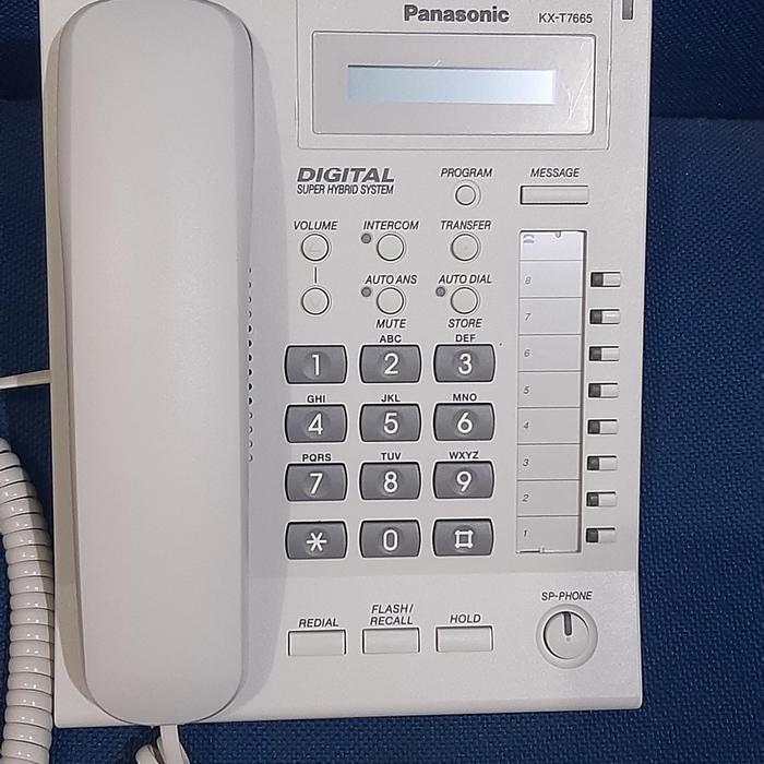 Jual Panasonic KX-T7665, Telpon digital panasonic - Jakarta Pusat - TUNAS99 | Tokopedia