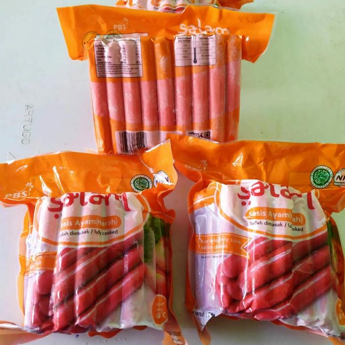 Jual Sosis Ayam Salam 750gr - Kota Surabaya - Fiera Frozen Food & Snack ...