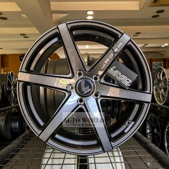 Jual Velg Ori Lenso Jager Craft Ring 18 PCD 5x114.3 Innova Reborn Zenix ...