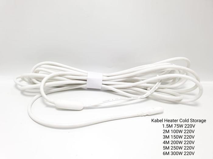 Jual SALE KABEL HEATER PEMANAS COLD STORAGE DRAIN HEATER 4 METER 200W ...