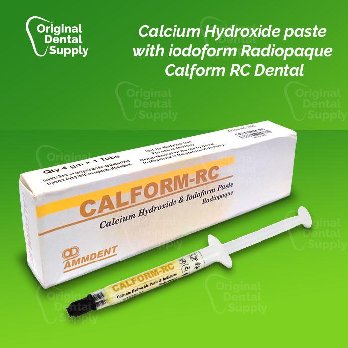 Jual Calcium Hydroxide paste with iodoform Radiopaque Calform RC Dental ...