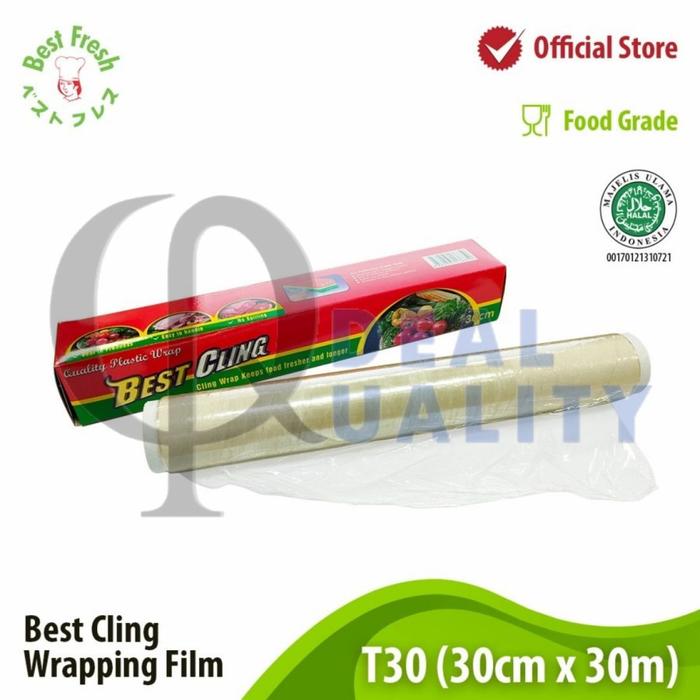 Jual Best Cling Plastic Wrap Plastik 30 cm x 30 m - Jakarta Utara ...