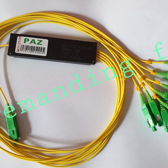 Jual Passive splitter / pasif spliter 1-8 mini modular sc apc PAZ ...