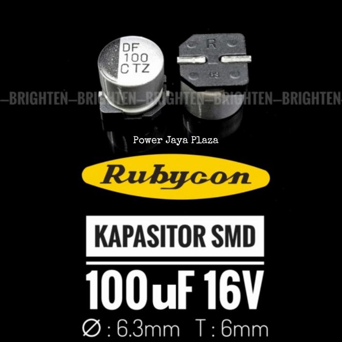 Jual Kapasitor 220uF4V 220uF 4V solid SMD original Rubycon - Kota Bandung - Power JayaPlaza ...