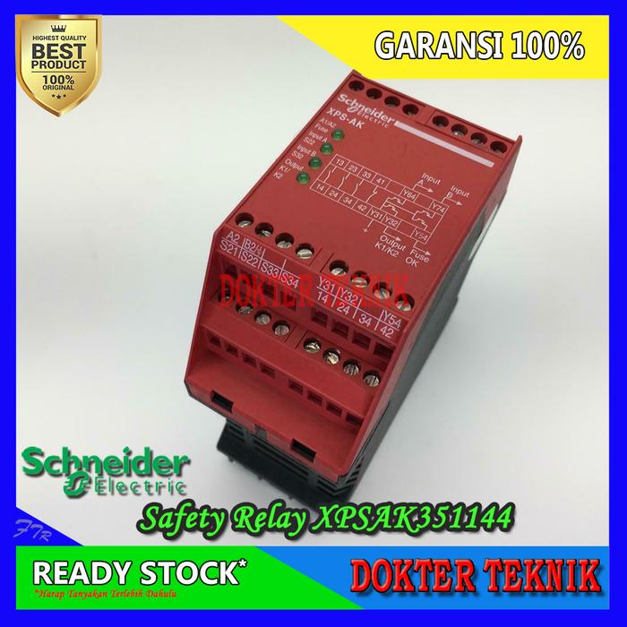 Jual Safety Relay XPSAK351144 Schneider - Kota Bandung - Dokter Teknik ...