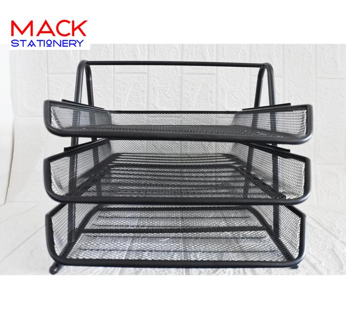 Jual Document Tray 3 Susun / Letter Tray / Rak Susun Besi 3 Tier di ...