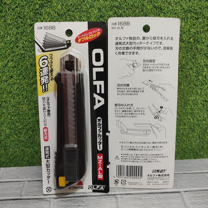 Jual Gagang Pisau Cuter Magazine Auto Lock Cutter MZ-AL 168B OLFA JAPAN - Jakarta Barat - SATA ...