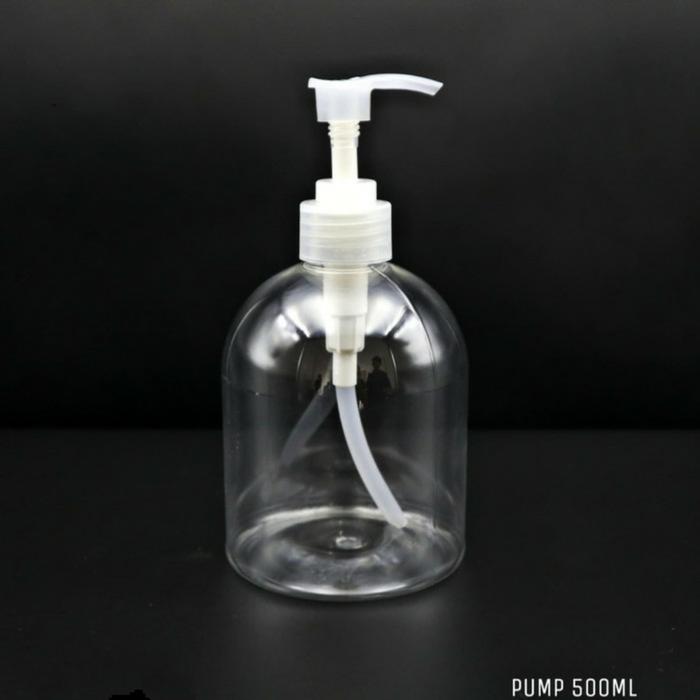 Jual BOTOL PUMP PENCETAN 500ML CAIRAN HAND SANITIZER / TEMPAT SABUN ...