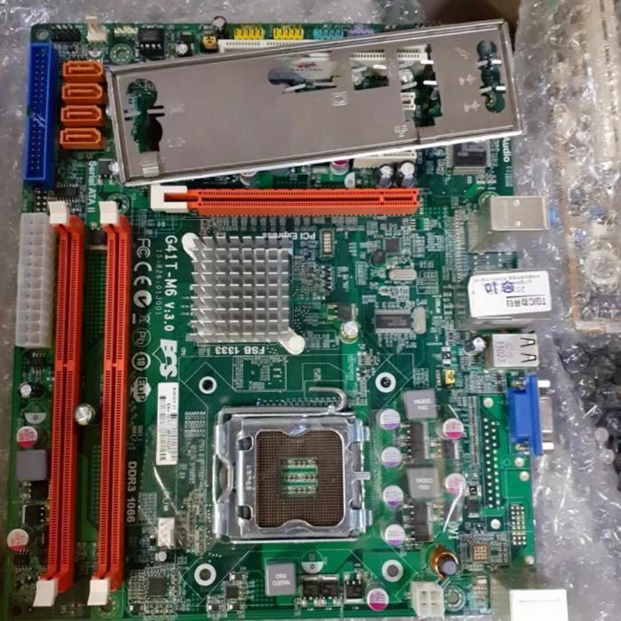 Jual MOTHERBOARD G41 DDR3 LGA 775 ECS, FOXCONN - Jakarta Utara - kaka ...