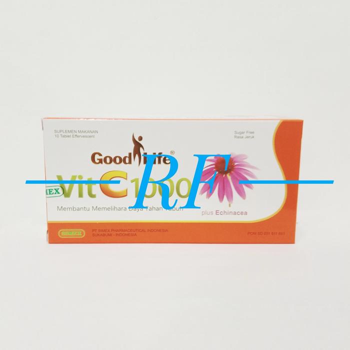 Jual Good Life Vit C 1000 plus Echinacea Tablet Effervescent isi 10 ...