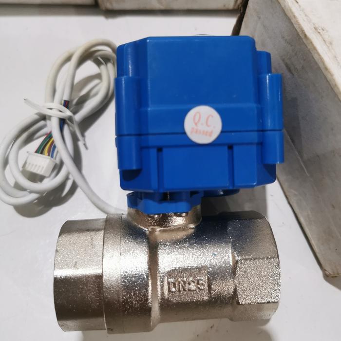 Jual Motorized Ball Valve DN25 1" BSPP KLD 20S Model BD3J DC24V - Kota ...