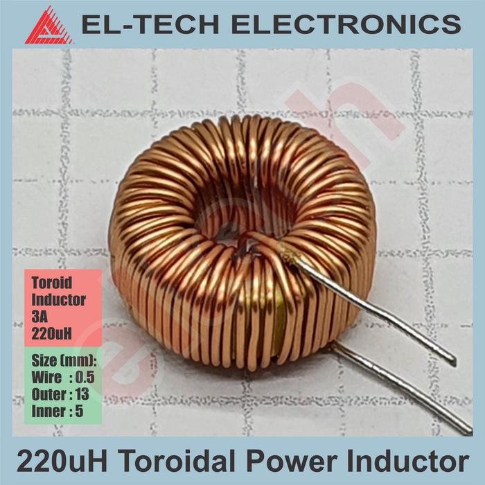 Jual Toroidal Toroid Power Inductor Induktor Kumparan Lilitan - Kota ...