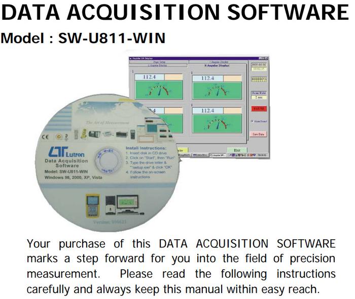Jual Lutron SW-U811-WIN Data Acquisition Software - Jakarta Barat - INFINITY Store 226 | Tokopedia