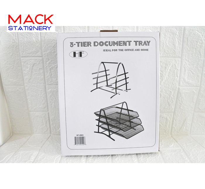 Jual Document Tray 3 Susun / Letter Tray / Rak Susun Besi 3 Tier di ...