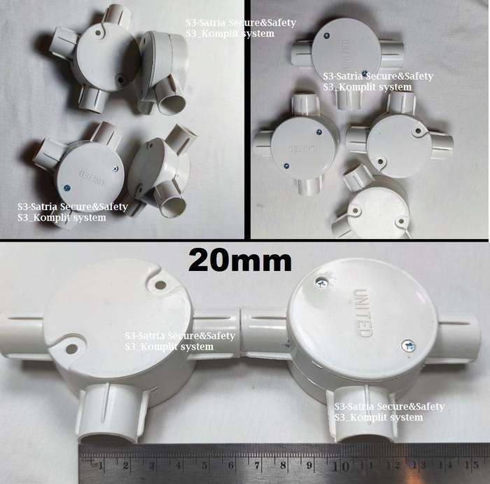 Jual Putih T Dos dus doos Terminal Listrik cabang 3 T-Dost tdos T-Dus ...
