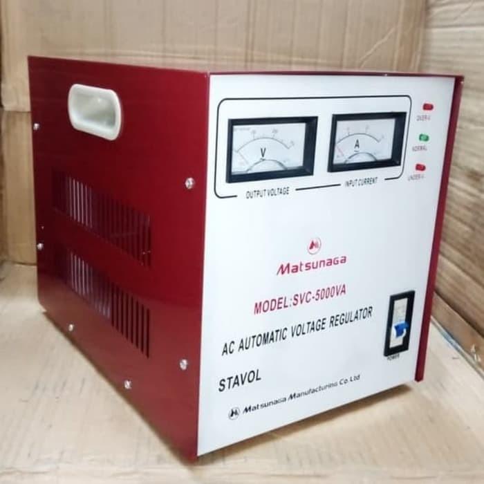 Jual Stavolt Stavol Stabilizer 5000W (5KVA) MATSUNAGA - Kota Surabaya ...