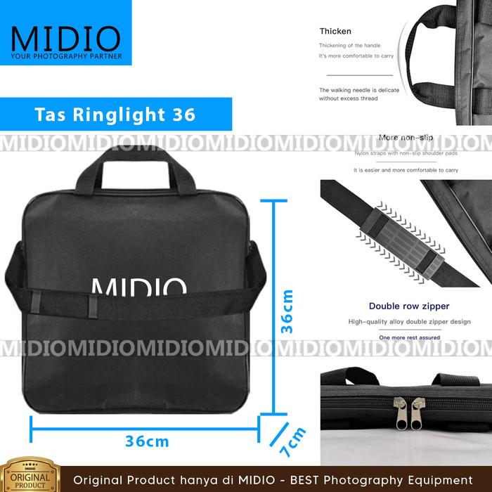 Jual Midio Tas Ringlight Tas Lampu Ring Light Led Universal - Tas Rl46 ...