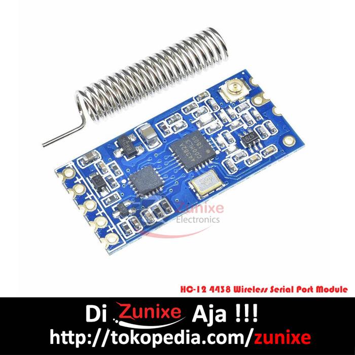 Jual HC-12 HC12 433 MHZ WIRELESS SERIAL PORT MODULE - Kota Cimahi ...