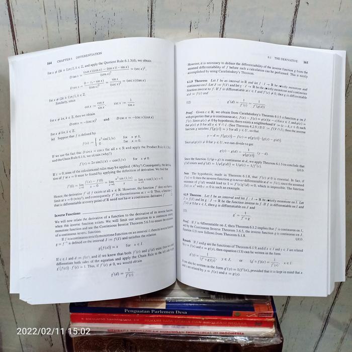 Jual Buku Import Introduction To Real Analysis Robert G Bartle & Donald S Di Seller Noelle ...