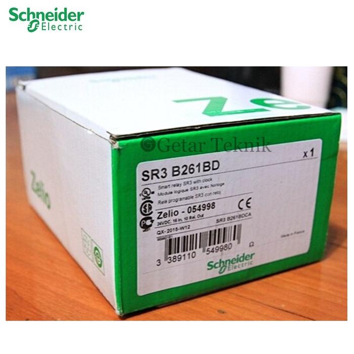 Jual Schneider SR3B261BD Smart Relay Zelio Logic 24DC - Kab. Bekasi ...