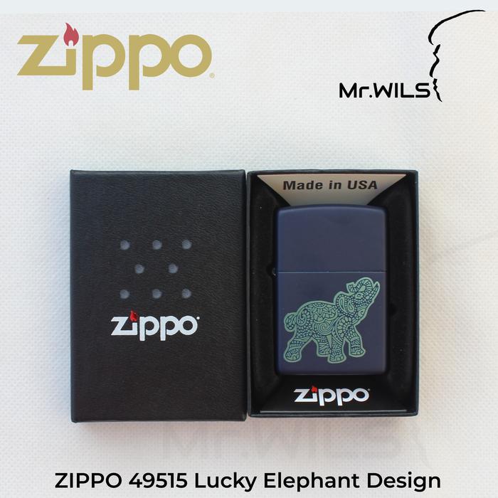 Jual Original Zippo 49515 Lucky Elephant Design - Jakarta Barat - Mr ...