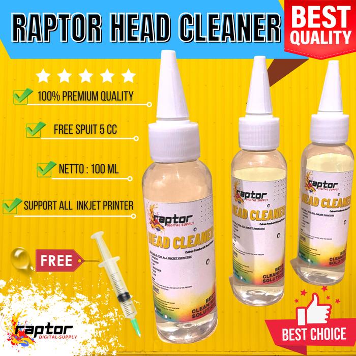 Promo HEAD CLEANER PREMIUM DTF DTG EPSON CANONPEMBERSIH HEAD PRINTER ...
