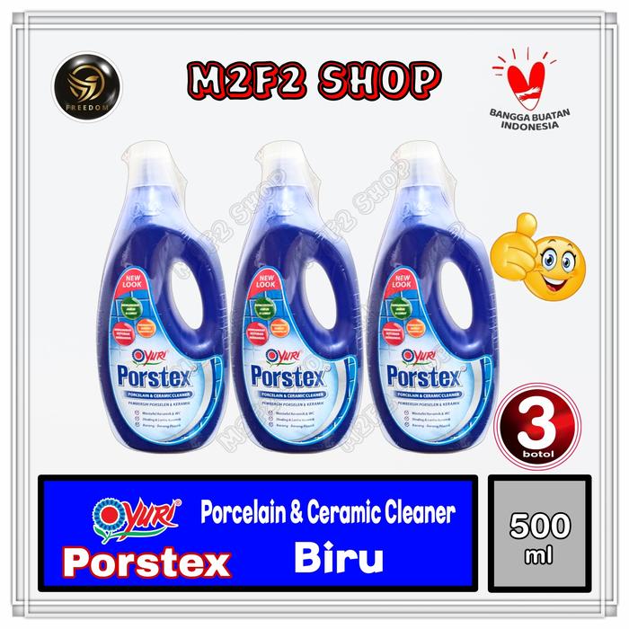 Jual Porstex | Prostex Pembersih Porselen dan Keramik - 500 ml (3 Pcs ...