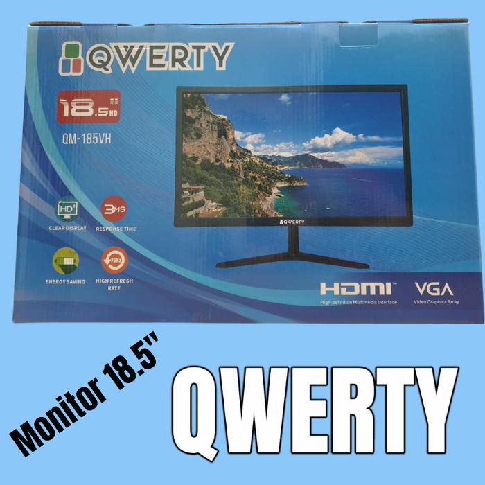 Jual Led Monitor QM-185VH CCTV 19 inch 18.5 inch QWERTY garansi resmi ...