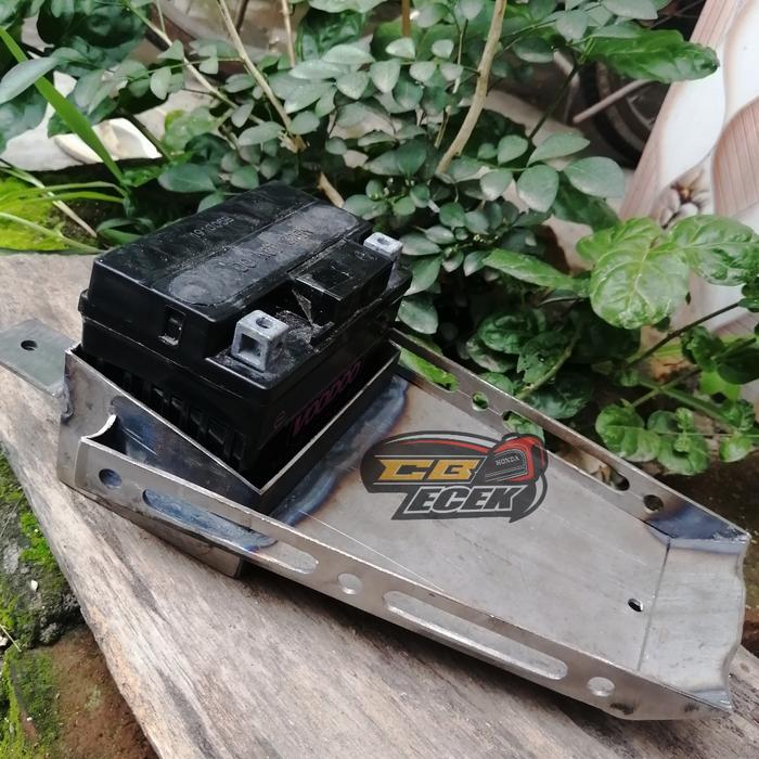 Jual pangkon aki tempat aki minimalis pnp cb gl 100 megapro gl pro ...
