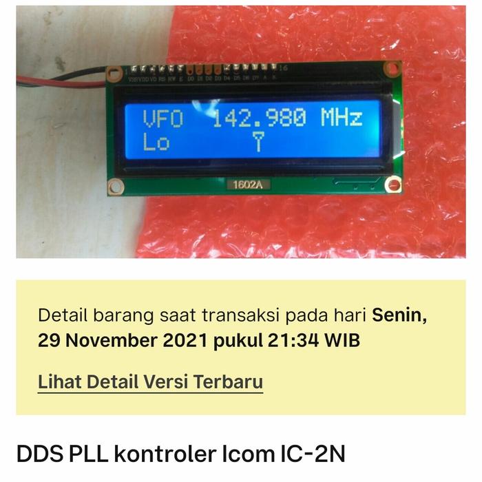 Jual Modul 2 meter band radio ICOm 2 N- Vhf all band Langsung Joos ...