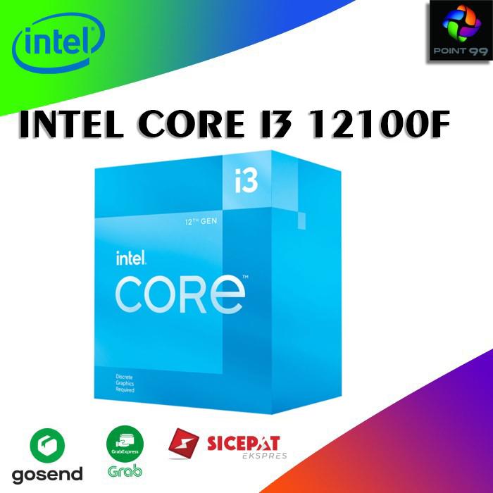 Jual Processor Intel Core i3 12100F 4 Core 8 Threads Alder Lake ...