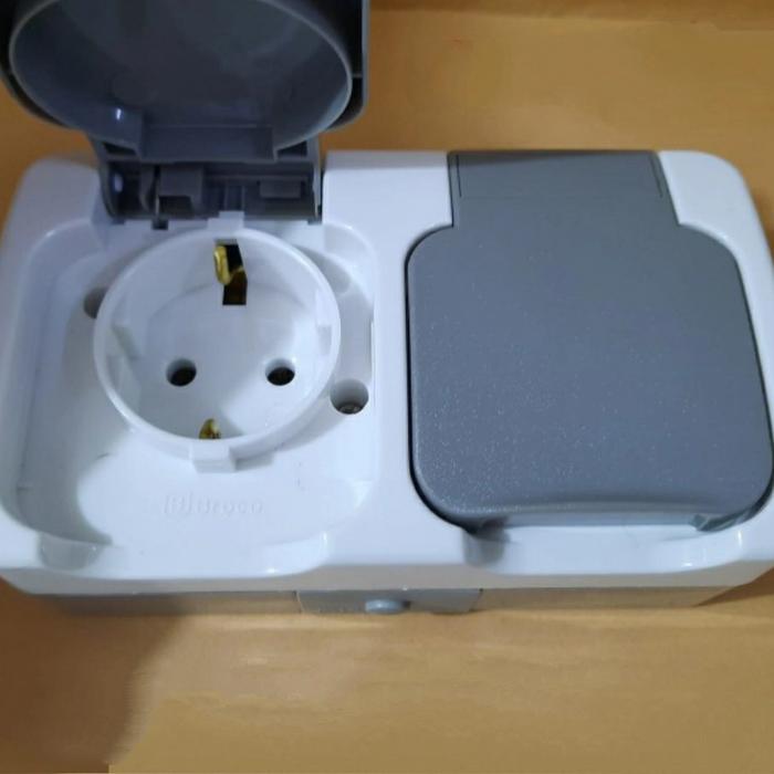 Jual Stop Kontak Broco Double Stop Kontak Dobel Broco Anti Air ...