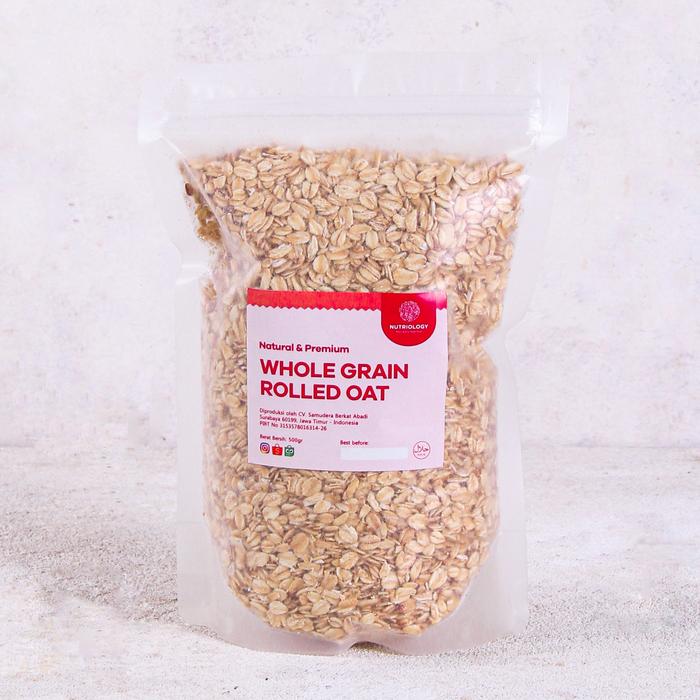 Promo Wholegrain Rolled Oat / Gandum Utuh / Gandum Kasar 500 gram ...