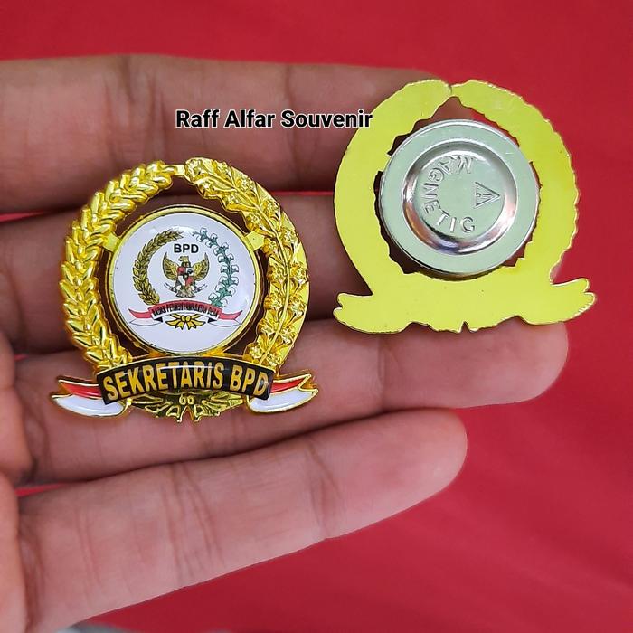 Jual PIN BPD LOGO BARU LENGKAP JABATAN - SEKRETARIS BPD - Kab. Bogor ...