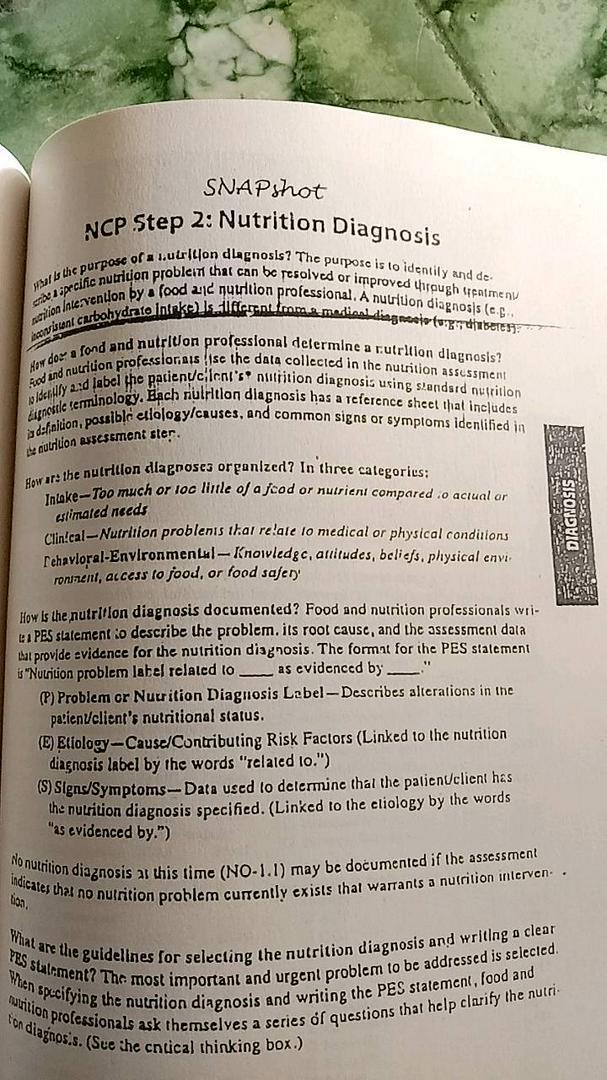 Pocket Guide For International Dietetics And Nutrition Terminology at ...