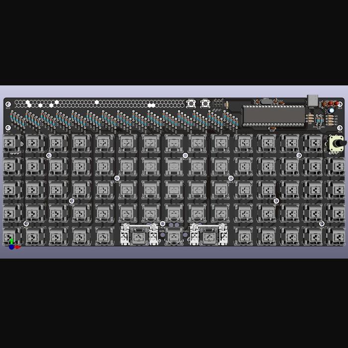 Jual Punk75 Keyboard Ortholinear PCB Build Commission - Kota Semarang ...