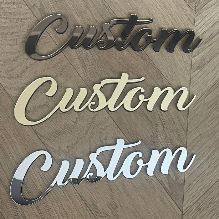 Jual Huruf Akrilik Custom Letter Acrylic custom - Kab. Tangerang - Dave ...