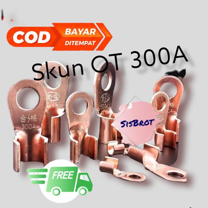 Jual Skun / kabel skun OT - 300A tembaga merah - Jakarta Barat - SISBROT | Tokopedia