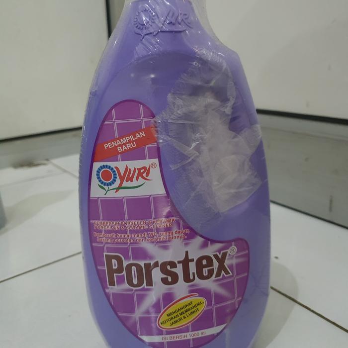Jual Yuri Porstex ungu 1000 ml pembersih lantai toilet - Kota Surabaya ...