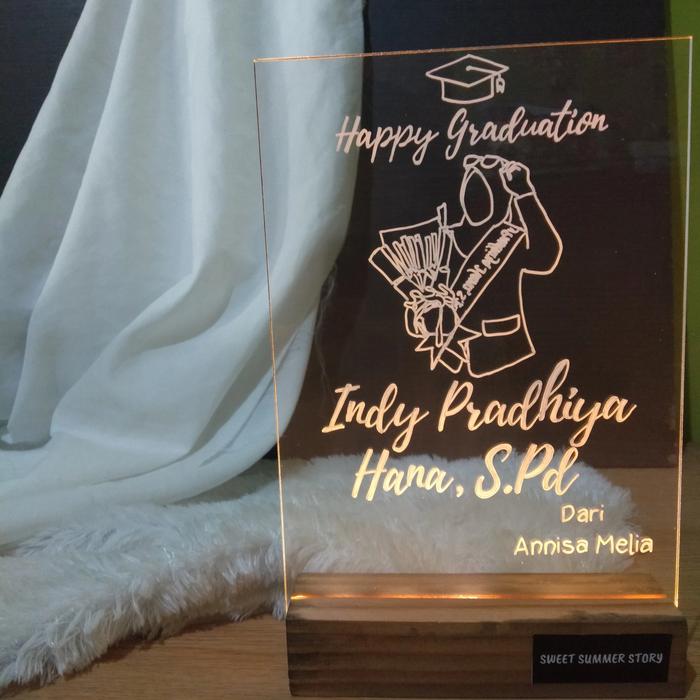 Jual Akrilik Gift Custom/Acrylic Lettering dan Ilustrasi foto - Kota ...