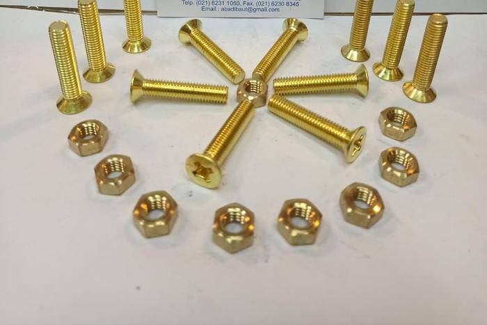 Jual Baut Jf Kuningan M6 x 20 - Jakarta Barat - Abadi Baut | Tokopedia