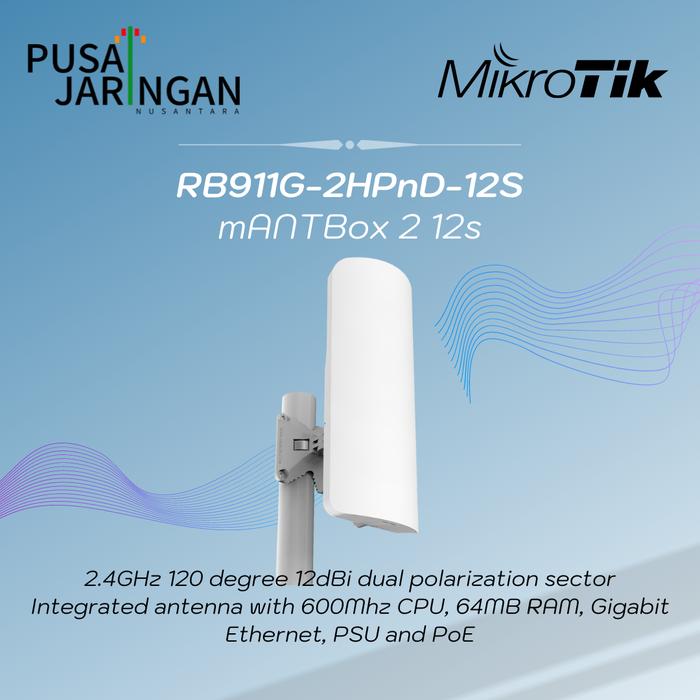 Jual MIKROTIK mANTBox 12s RB911G-2HPnD-12S/ RB911G-2HPnD-12S - Jakarta ...