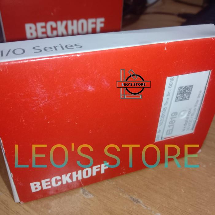Jual BECKHOFF - ETherCAT Terminal 16ch - EL1819 - Kota Bekasi - Leo's Store | Tokopedia