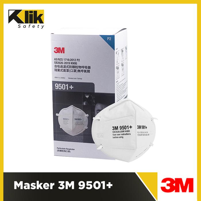 Jual Masker 3m 9501+ KN95 P2 Earloop Original - SATUAN - Jakarta Utara - KLIK Safety Store ...