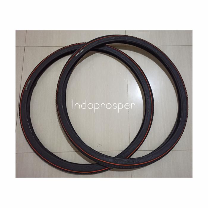 Jual Ban Luar 28 x 1 1/2 Sepeda Onthel Swallow Hitam Lis Orange - Kota Surabaya - Indoprosper ...