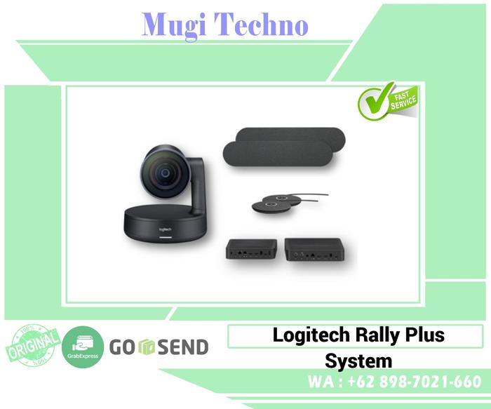 Jual Logitech Rally Plus System Ultra-HD Video Conference ORIGINAL ...