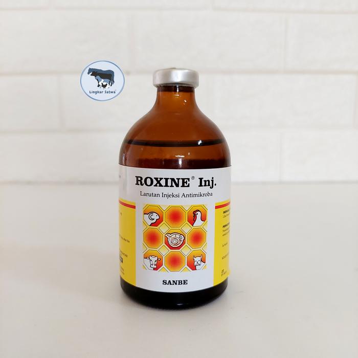 Jual Roxine Sanbe 100 ml - Antibiotik saluran pernafasan hewan - Kab ...