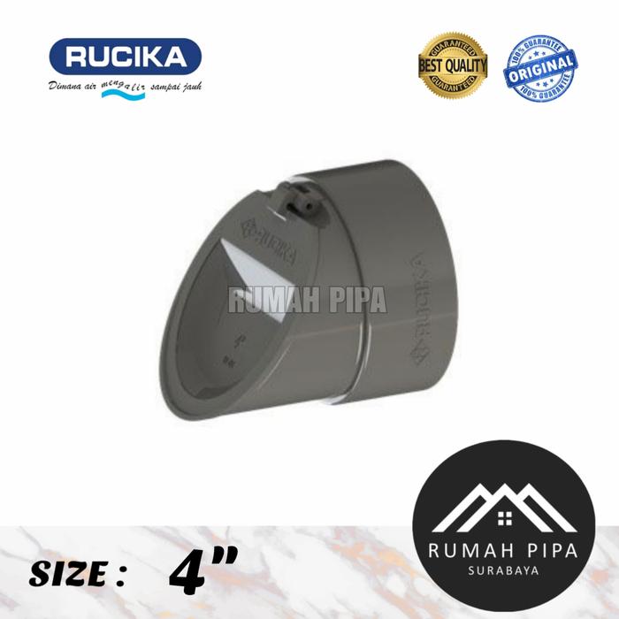Jual Tutup pipa / BACKFLOW VALVE 4" - RUCIKA - Kota Surabaya - RUMAH ...