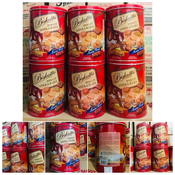 Jual Kue Kaleng Murah - Biskuit Aneka Rasa Biskitto Biskitop - Best Mix ...